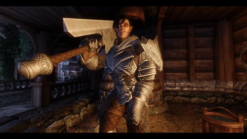 Sse Dragon Carved Armor Sam Light Patch The Elder Scrolls V Skyrim Vectorplexus